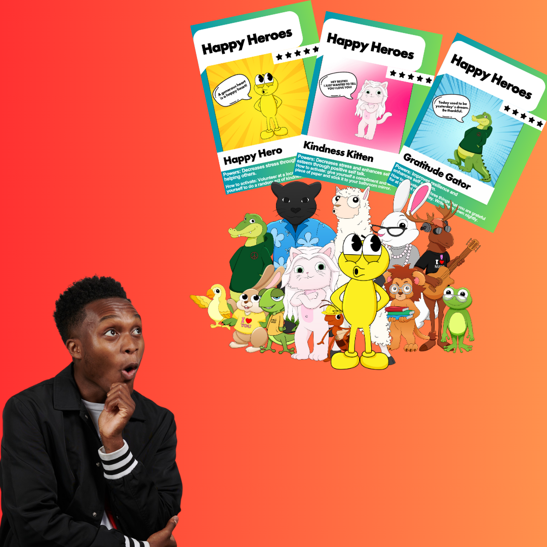 Happy Hero Cards: Transforming Mental Health Education with Wes Woodso ...